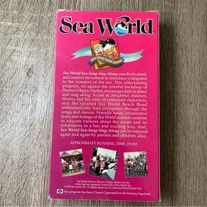 Sea World | Media | Vintage Sea World Sea Song Sing Along Vhs | Poshmark